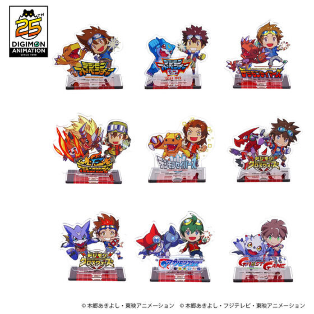 Digimon Adventure 25th Anniversary Anime Series Acrylic Stand