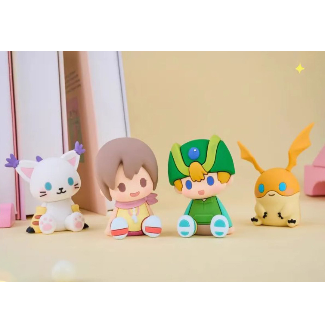 Digimon - POTE POTTE-R - Digimon Sitting Down Figure (Blind Box)
