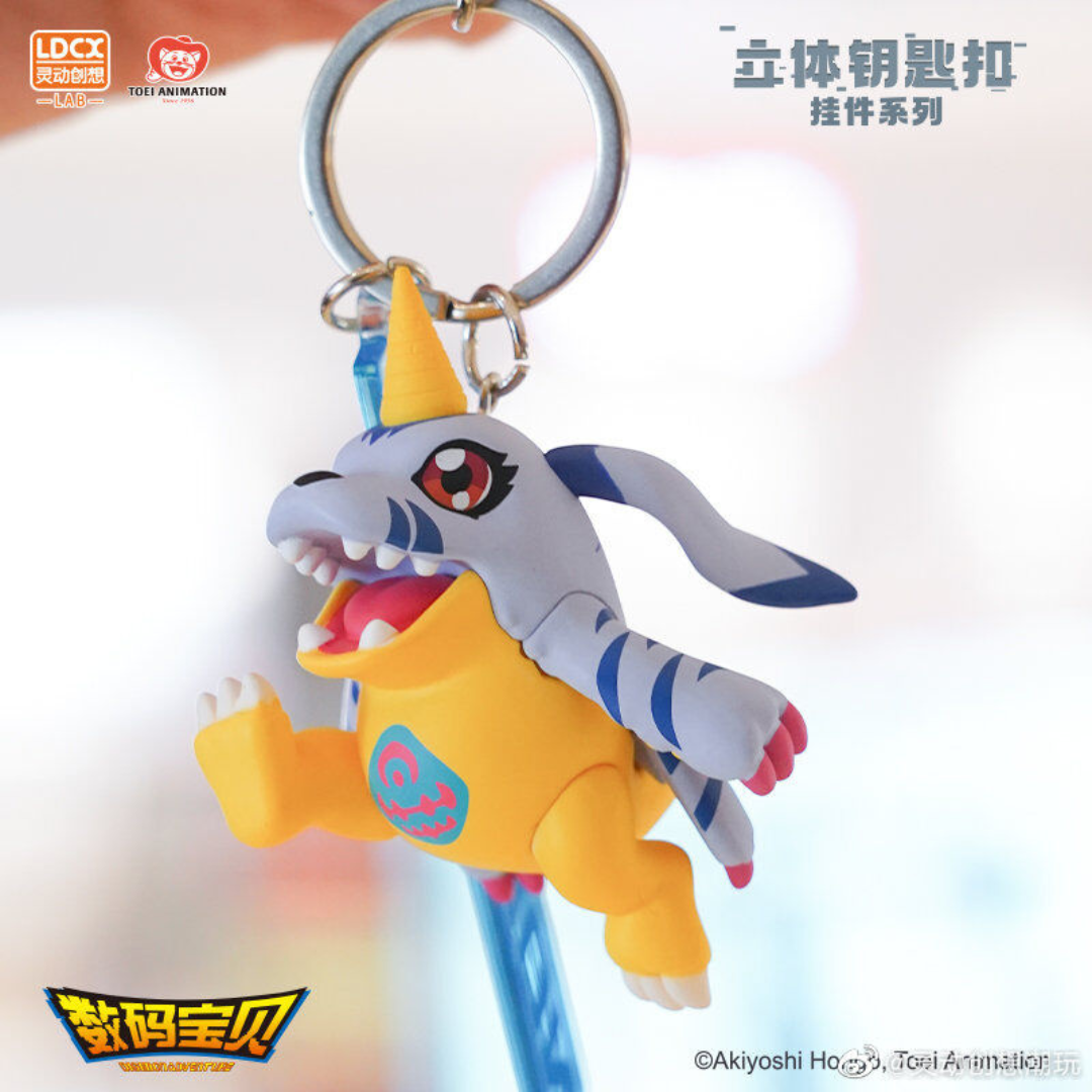 TOEI ANIMATION x LDCX "Digimon Adventure: 3D Keychain Strap" Series ...