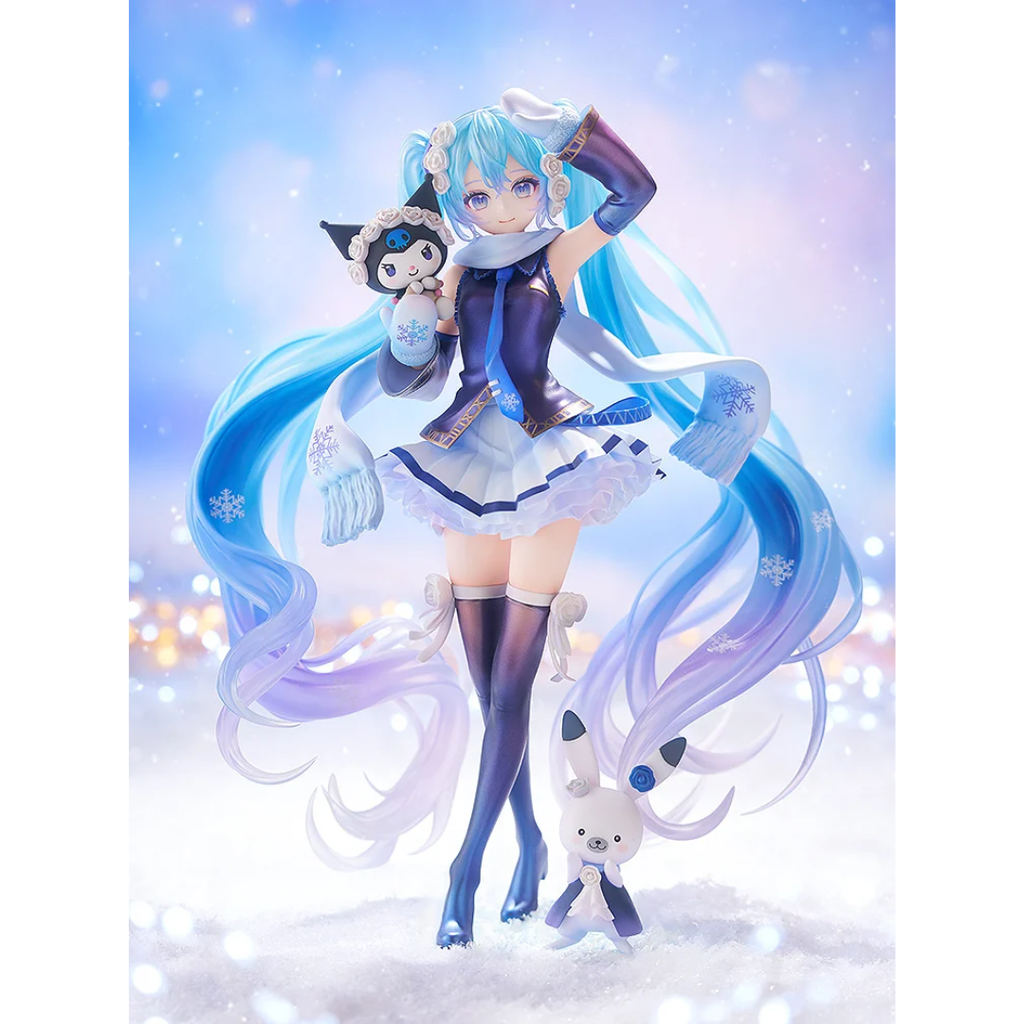 Character Vocal Series 01: Hatsune Miku - GSC 1/7 Scale Figure - Snow Miku x Kuromi