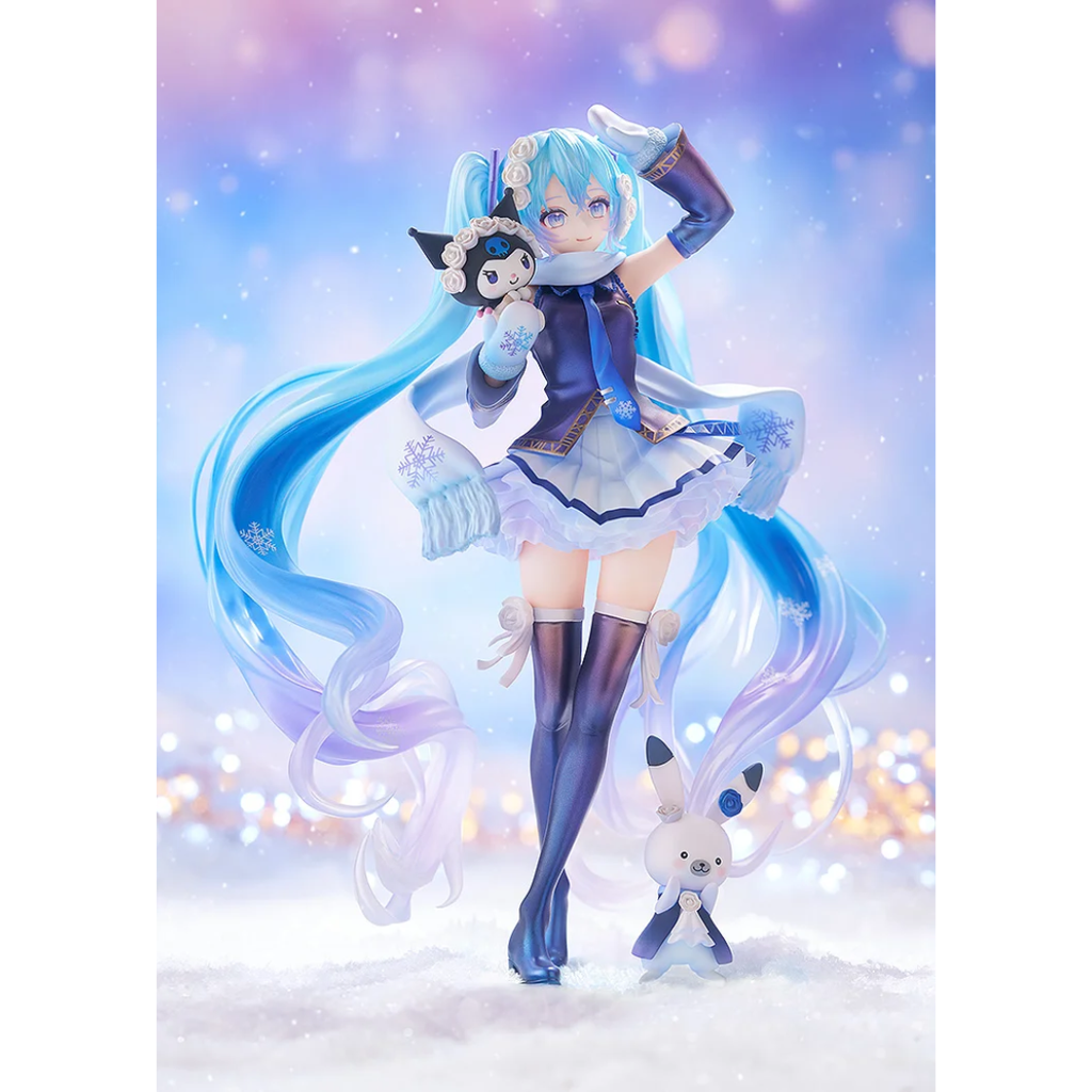 Character Vocal Series 01: Hatsune Miku - GSC 1/7 Scale Figure - Snow Miku x Kuromi