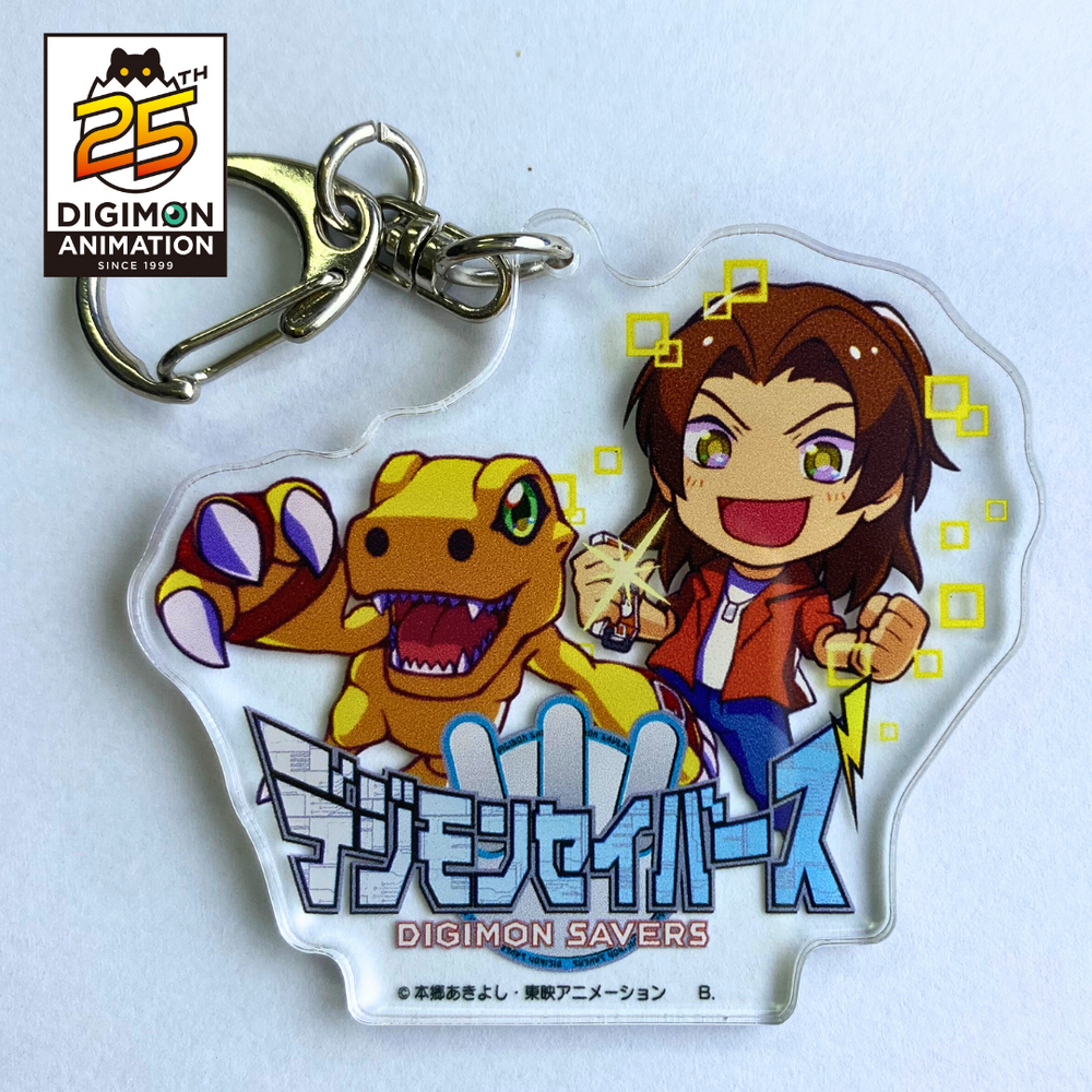 Digimon Adventure 25th Anniversary Anime Series Acrylic Keychain