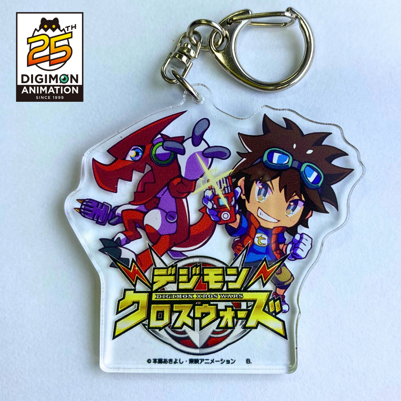 Digimon Adventure 25th Anniversary Anime Series Acrylic Keychain