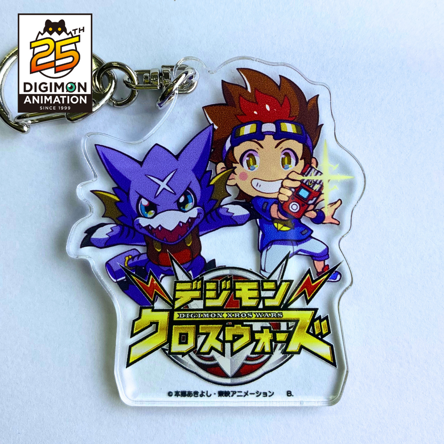 Digimon Adventure 25th Anniversary Anime Series Acrylic Keychain