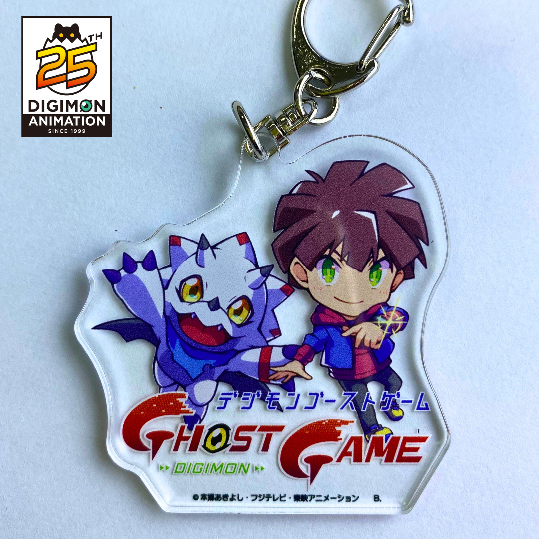Digimon Adventure 25th Anniversary Anime Series Acrylic Keychain
