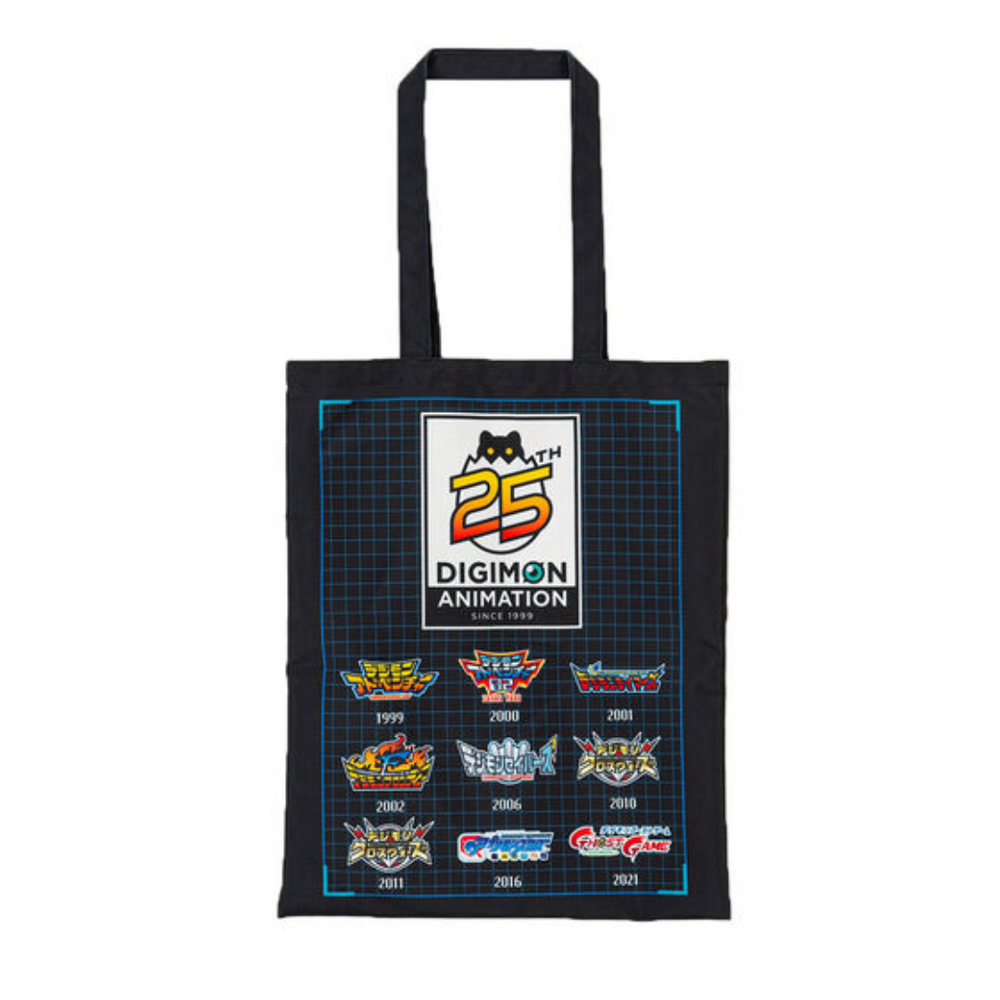 Digimon Adventure 25th Anniversary Anime Series Tote Bag