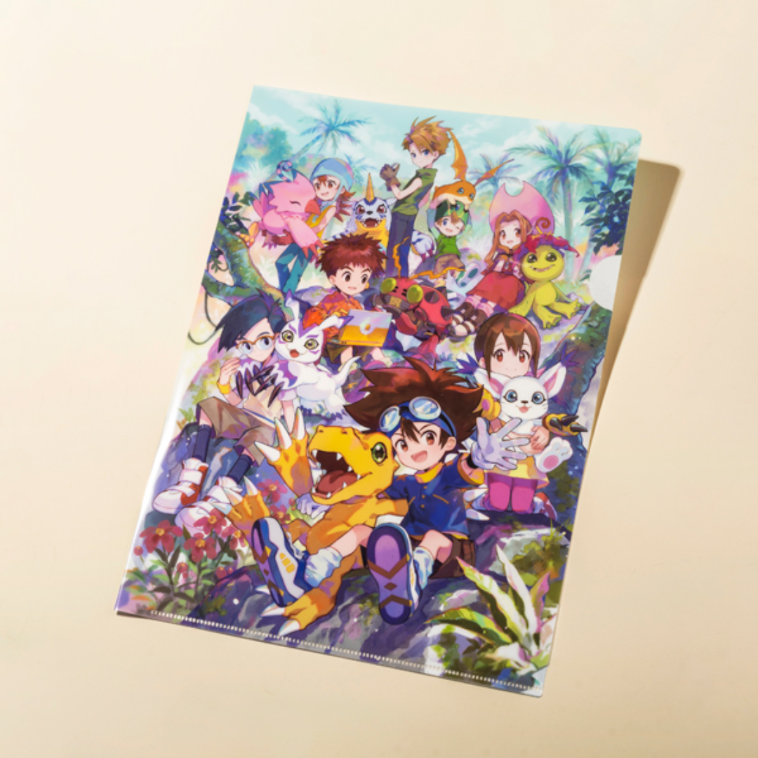 Digimon - Digimon Adventure - A4 Clear File Illustrator Collaboration