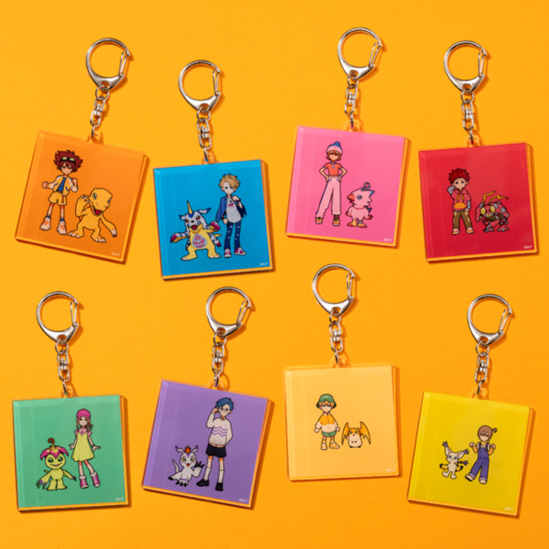 Digimon Adventure - Acrylic Keychain Illustrator Collaboration (Blind Box)