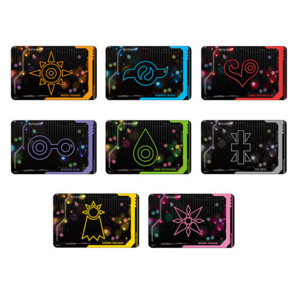 Digimon - Digimon Adventure PIICA + Clear Pass Case Emblem Series (8 types)