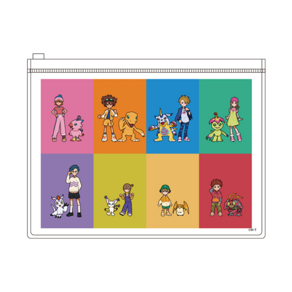 Digimon - Digimon Adventure - Zipper Case Illustrator Collaboration