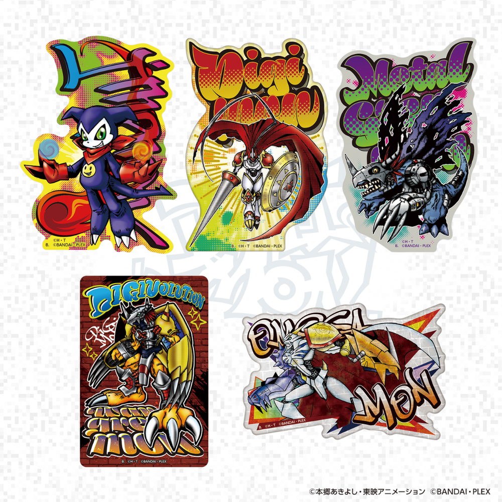 Digimon - Die-cut Sticker Set (1BOX)