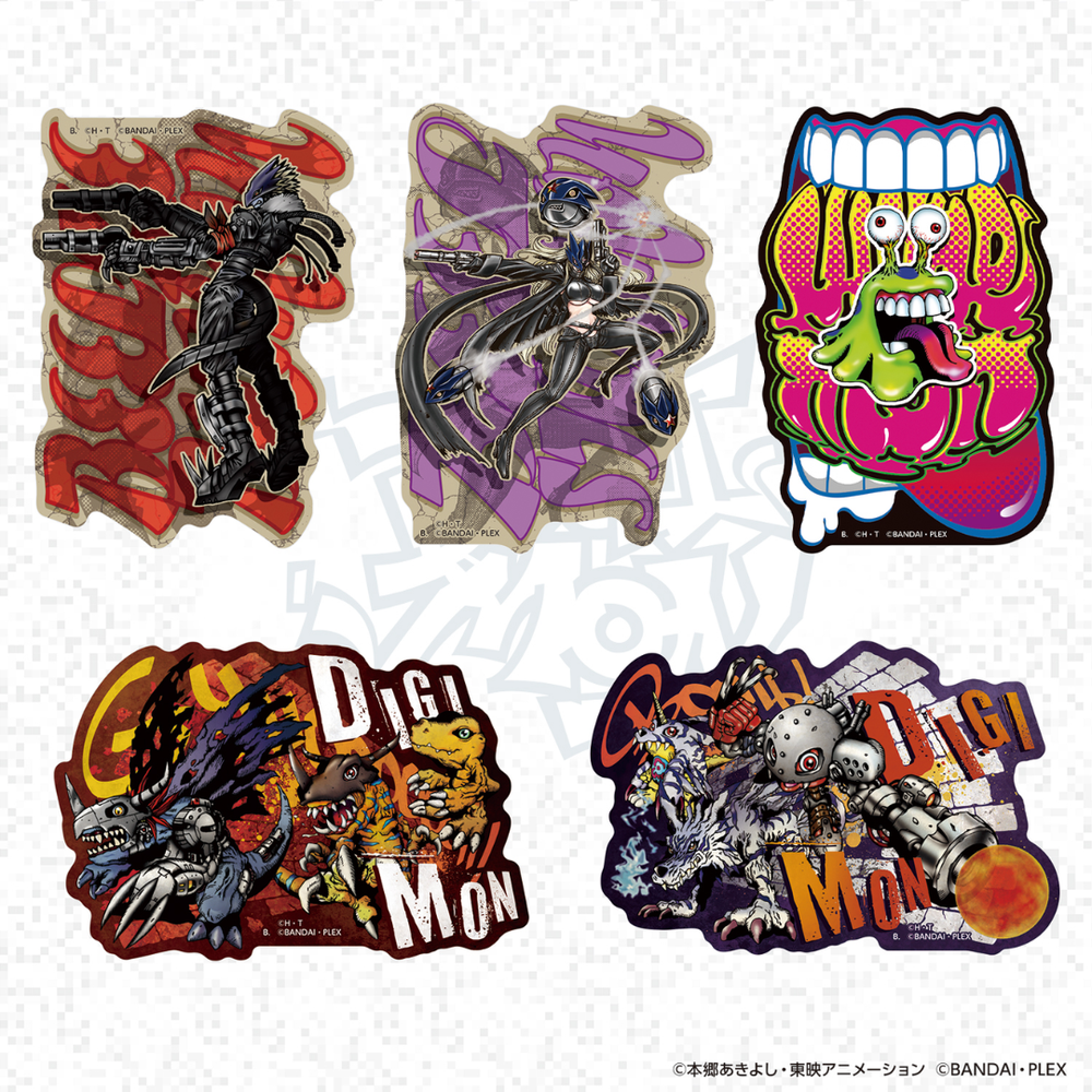 Digimon - Die-cut Sticker Set (1BOX)