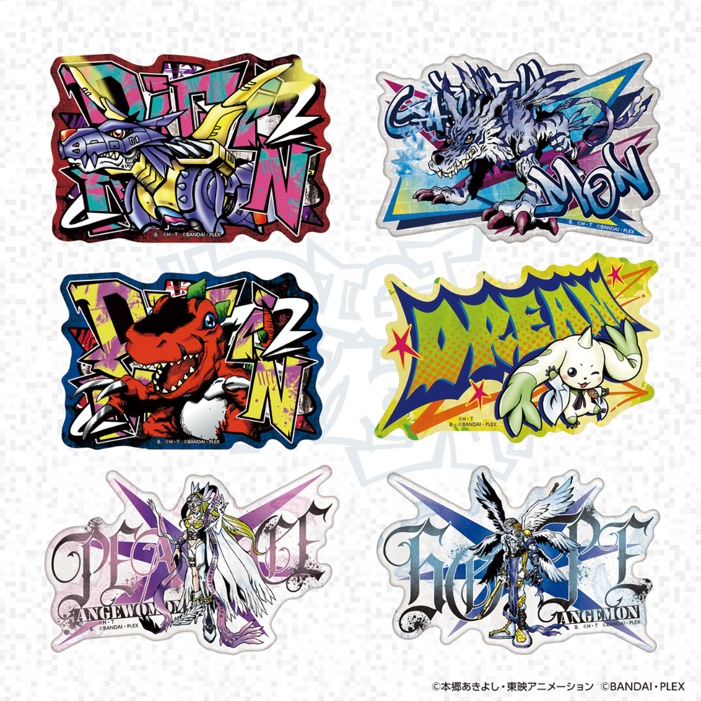 Digimon - Die-cut Sticker Set (1BOX)