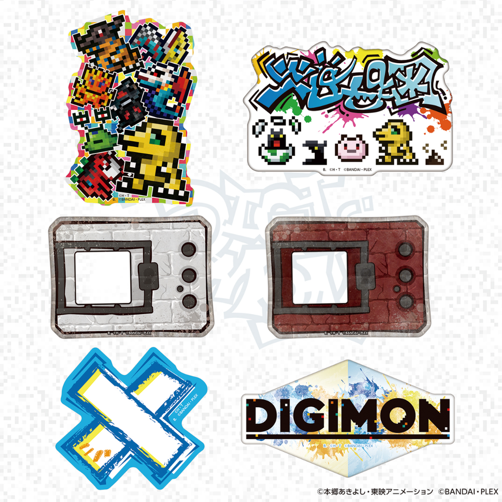 Digimon - Die-cut Sticker Set (1BOX)