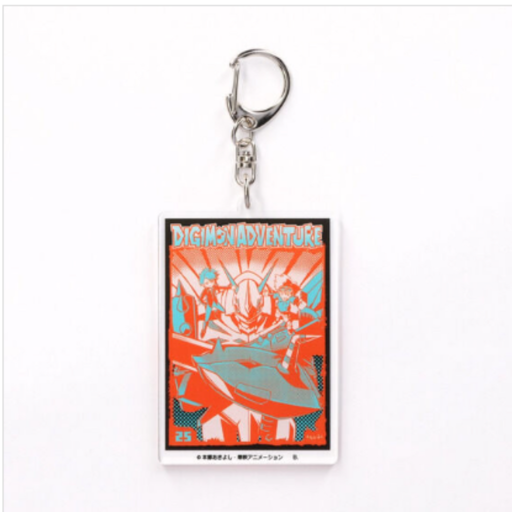 Digimon - Digimon Adventure 25th Anniversary - Acrylic Keychain by ...