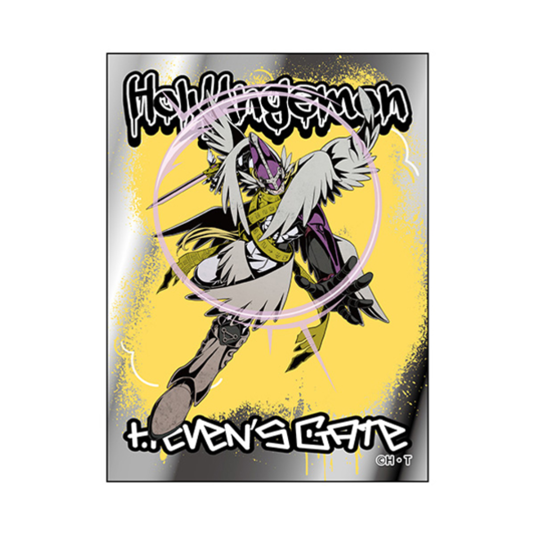 Digimon - Digimon Adventure 25th Anniversary - Metallic Sticker Street