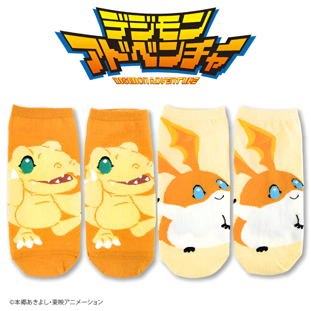 Digimon - Digimon Adventure Collaboration Socks (Agumon/Patamon)