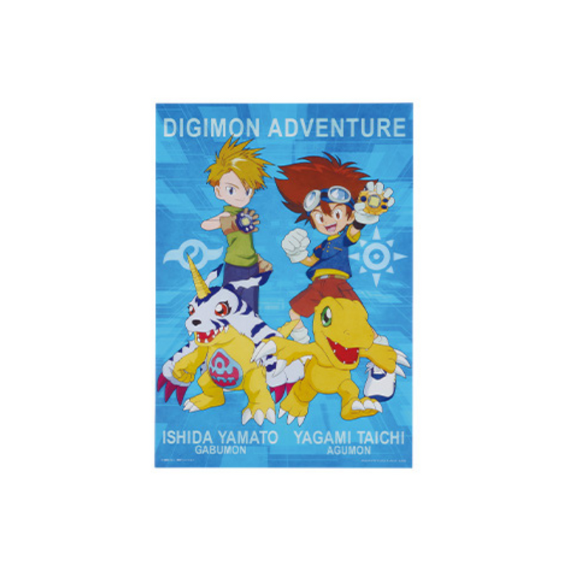 Digimon - Ichiban Kuji - Two Powers that Emit Light - Clear Poster G Prize