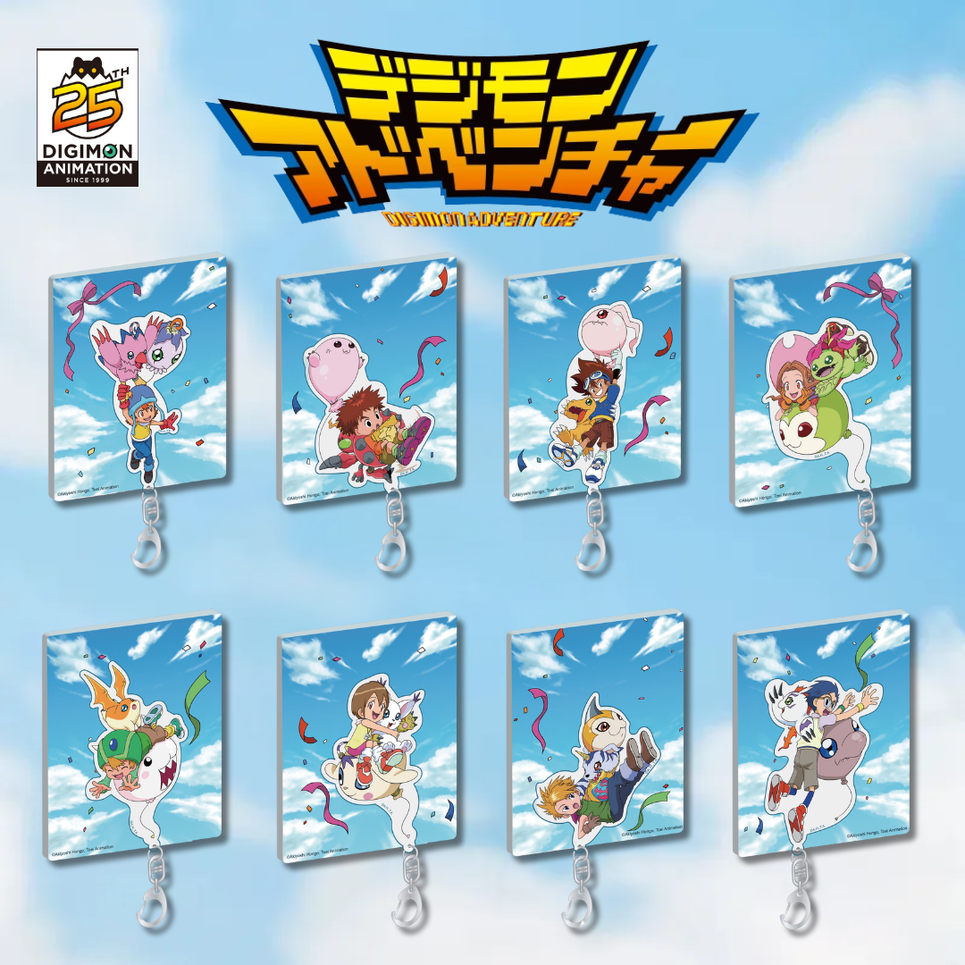 Digimon - Pop Up Store Exclusive - Digimon 25th Anniversary Sky Magnet ...