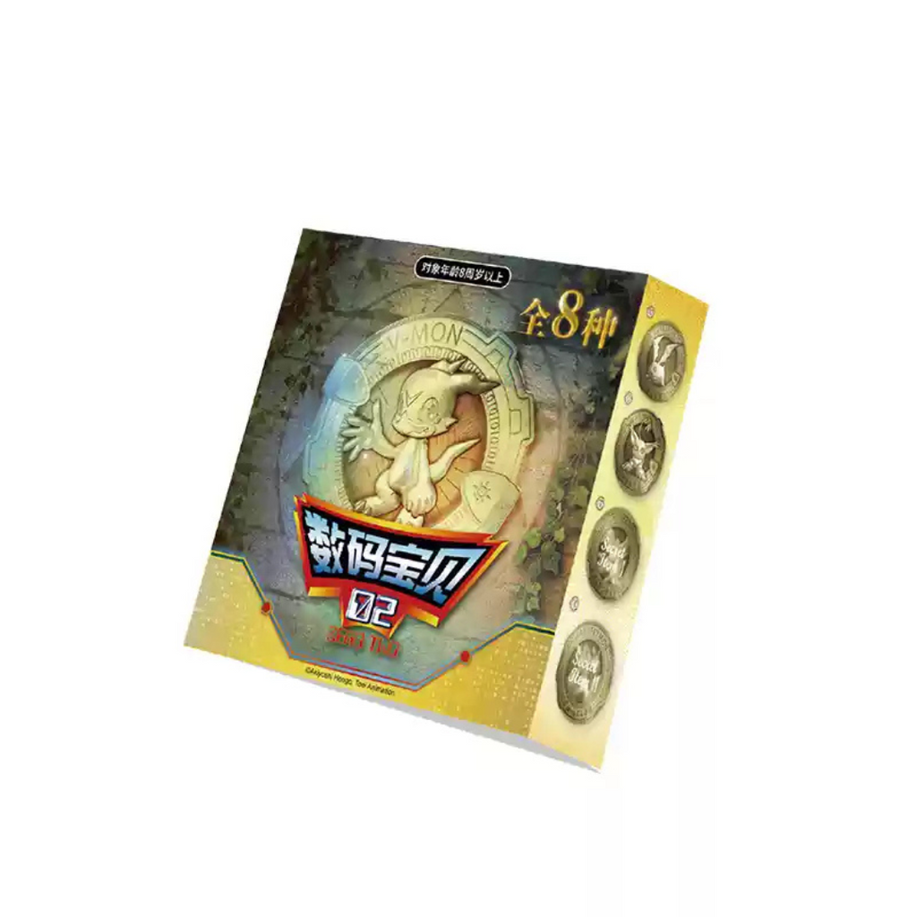 Digimon - Pop Up Store Exclusive - Digimon Adventure 02 Coin Medallions