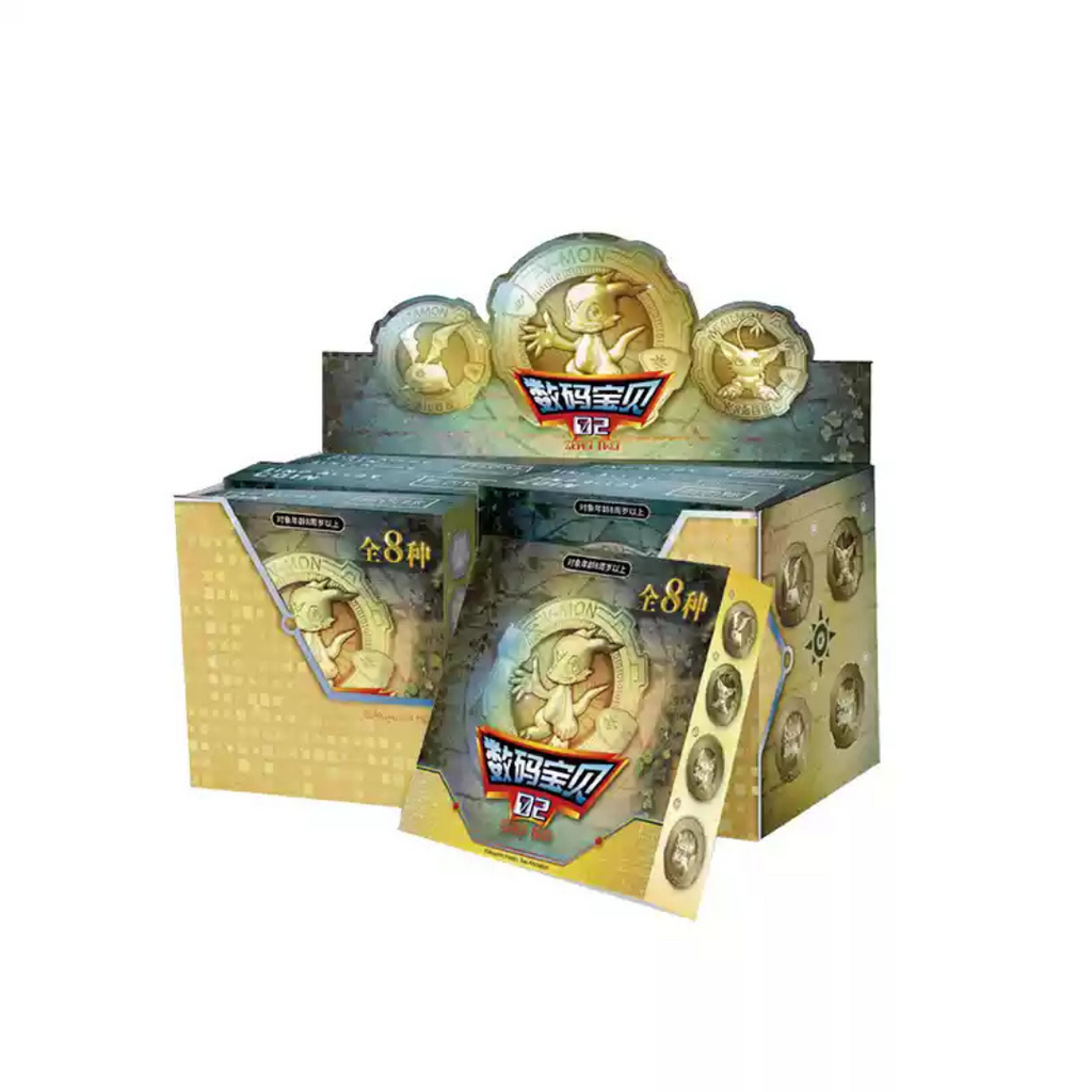 Digimon - Pop Up Store Exclusive - Digimon Adventure 02 Coin Medallions