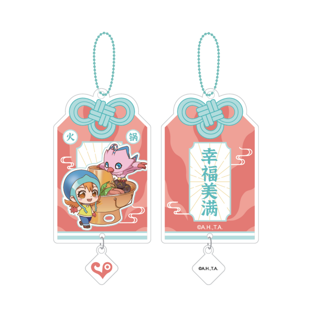 Digimon - Pop Up Store Exclusive - Digimon Adventure Acrylic Amulet Pendant