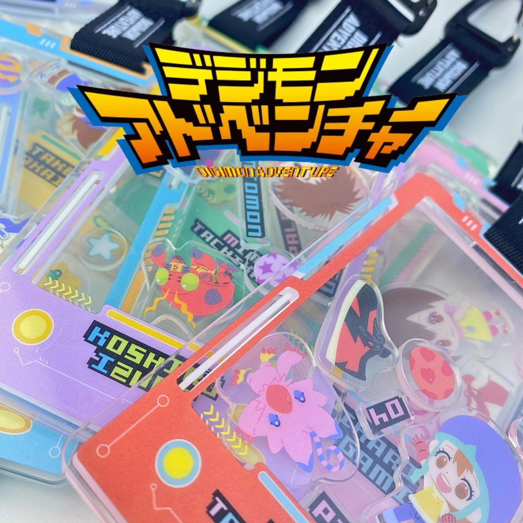 Digimon - Pop Up Store Exclusive - Digimon Adventure Cute Grain Luggage ...