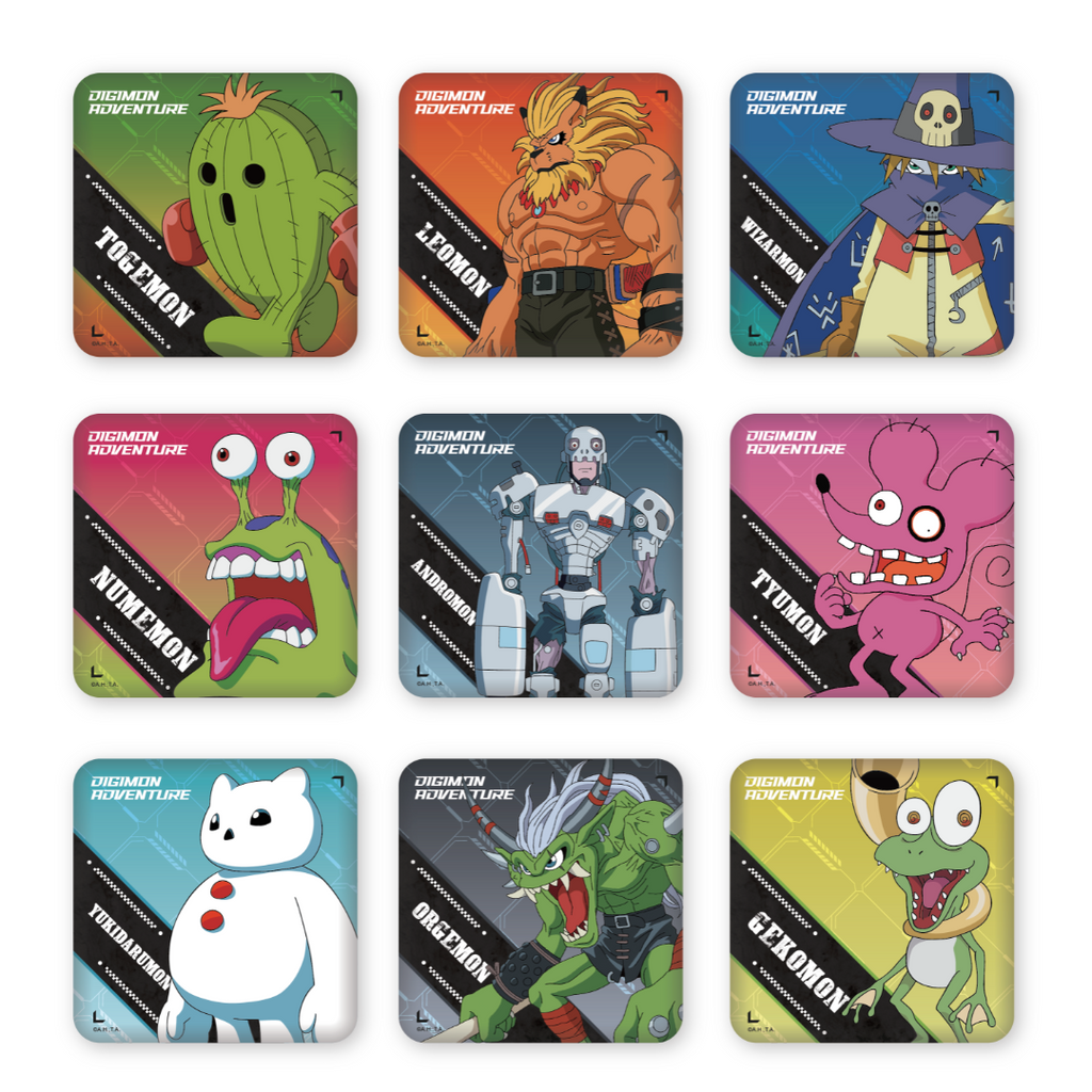 Digimon - Pop Up Store Exclusive - Digimon Adventure Illustration Badge