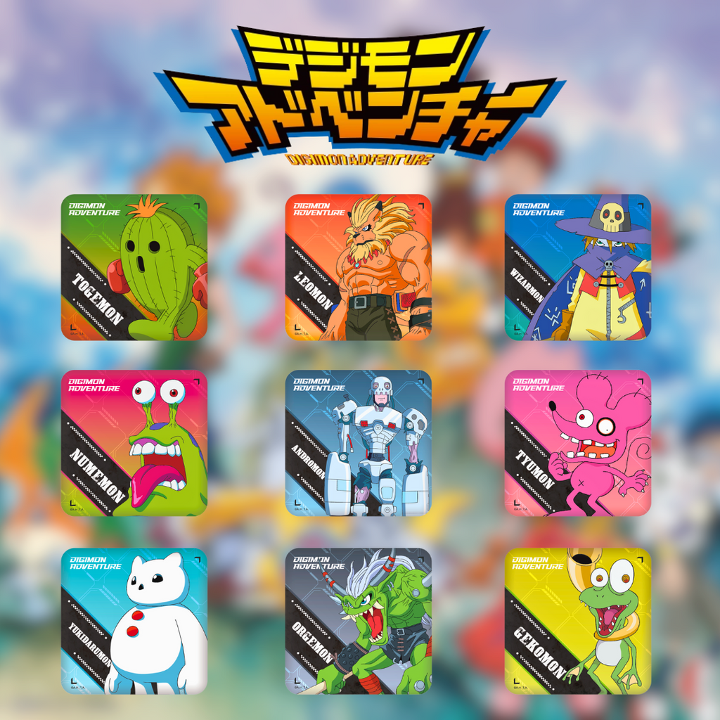 Digimon - Pop Up Store Exclusive - Digimon Adventure Illustration Badge