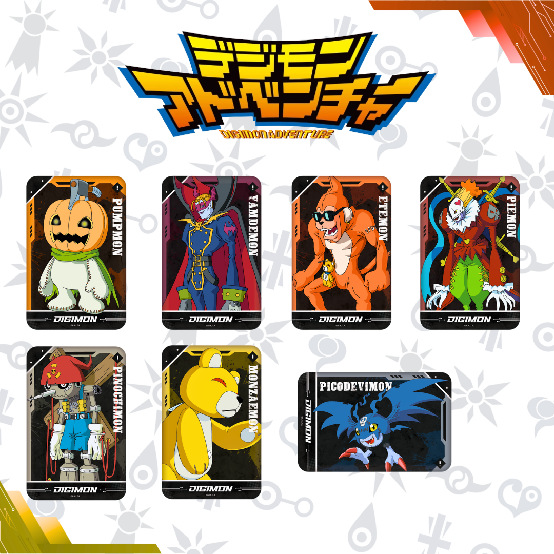 Digimon - Pop Up Store Exclusive - Digimon Adventure Illustration Badge ...