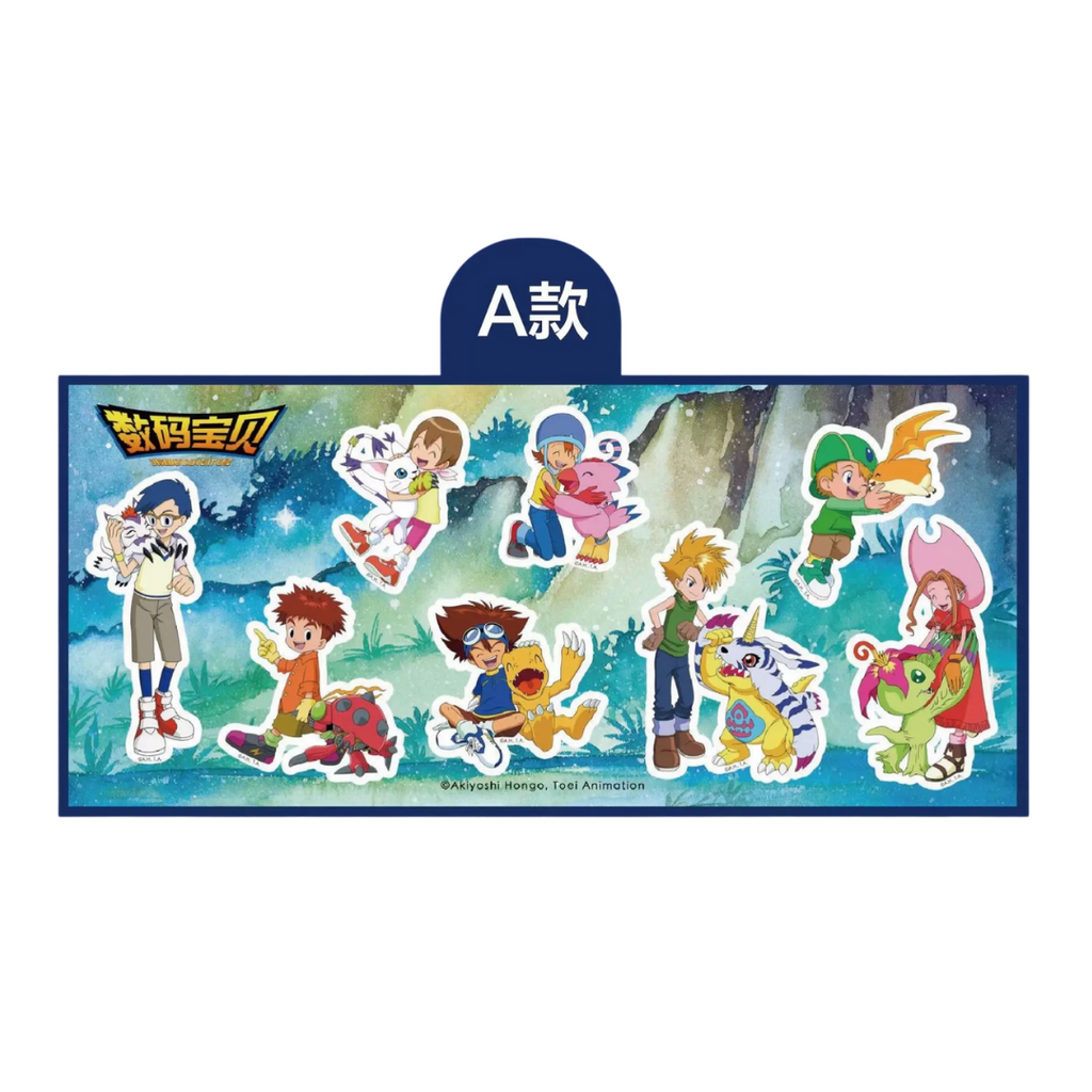 Digimon - Pop Up Store Exclusive - Digimon Adventure Sticker Sheet