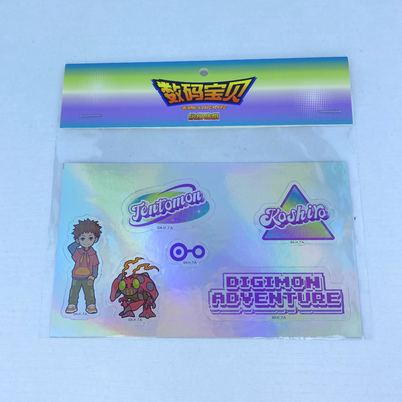 Digimon - Pop Up Store Exclusive - Digimon Colorful Stickers