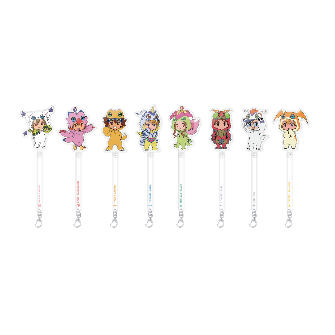 Digimon - Pop Up Store Exclusive - Digimon Photo Punch Stick Keychain