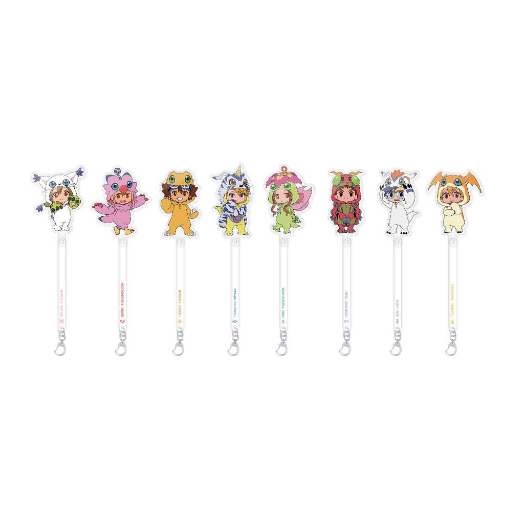 Digimon - Pop Up Store Exclusive - Digimon Photo Punch Stick Keychain