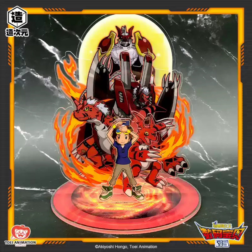 Digimon - Pop Up Store Exclusive - Digimon Tamers Combination Acrylic Board