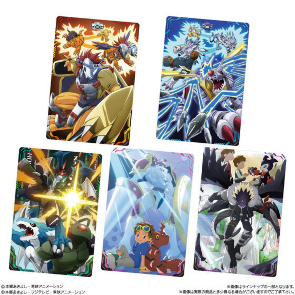 Digimon Visual Art Collection Card Wafers (20 pieces)