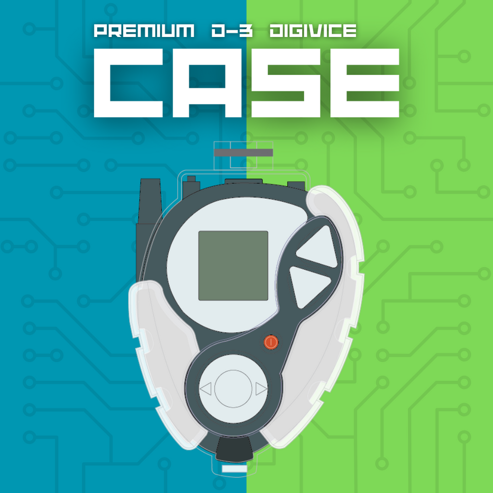Digimon- ZeninTCG Premium D-3 Digivice Case
