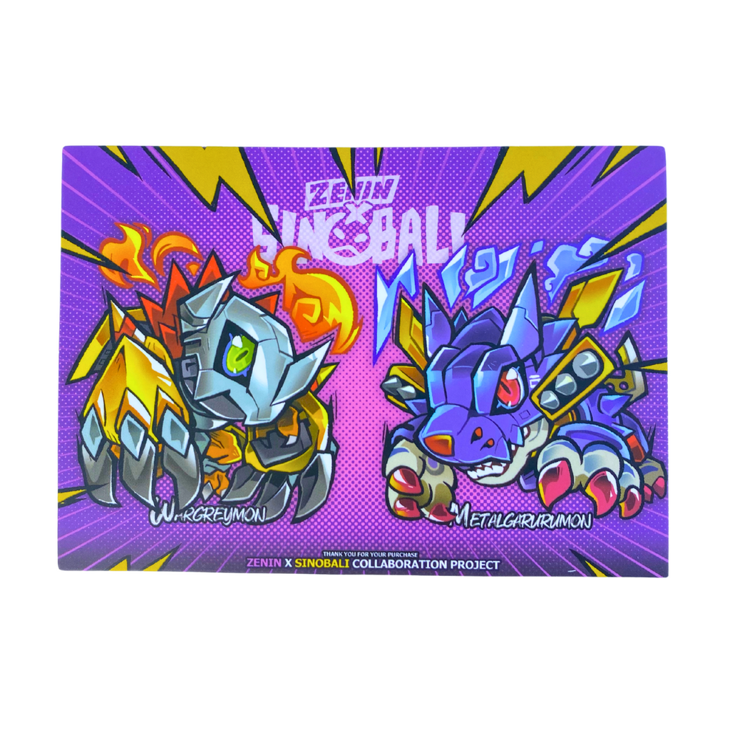 Digimon - Zenin X Sinobali Collab - RIPSTOP NYLON VPET POUCH