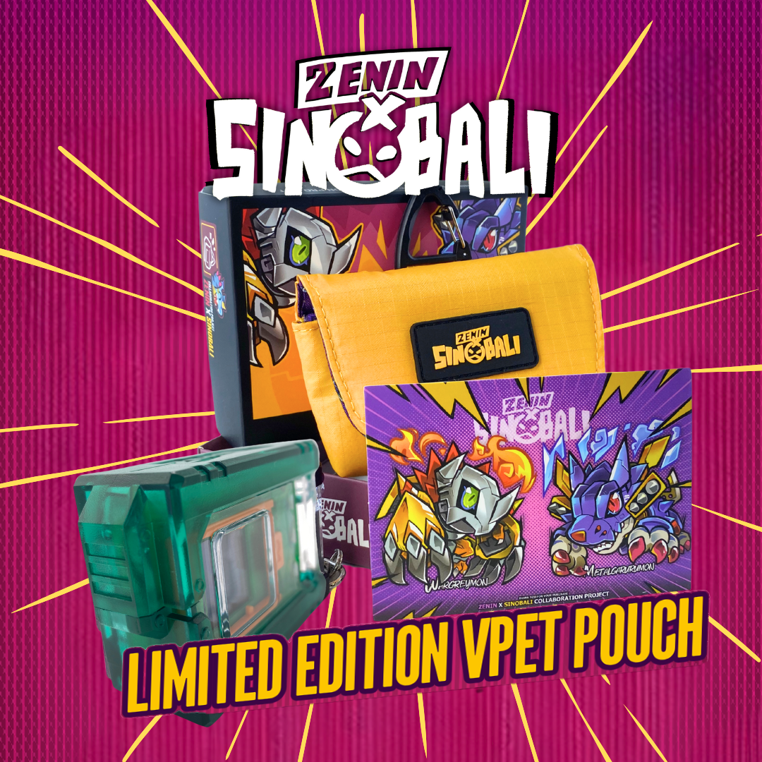 Digimon - Zenin X Sinobali Collab - RIPSTOP NYLON VPET POUCH