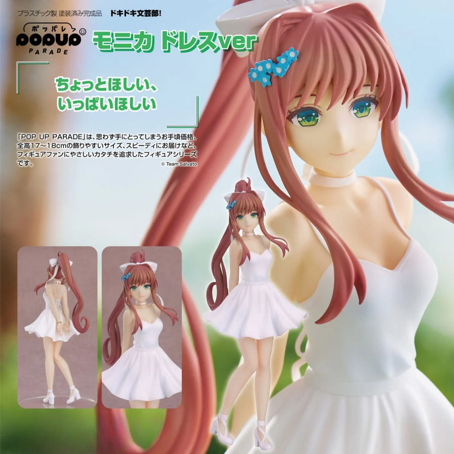 Doki Doki Literature Club! - POP UP PARADE - Monika: White Dress Ver