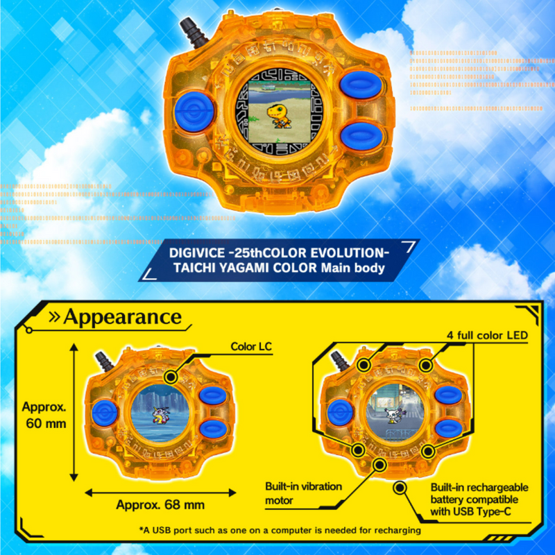 Digimon - Digimon Adventure Digivice 25th - COLOR EVOLUTION & DX Set T