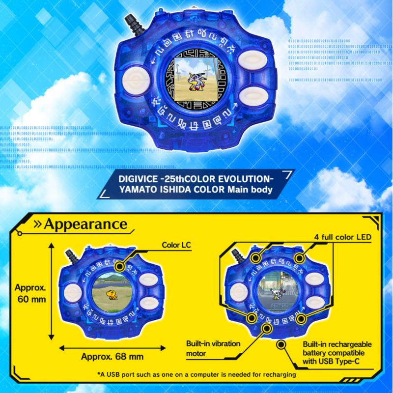 Digimon - Digimon Adventure Digivice -25th COLOR EVOLUTION- DX Set ...