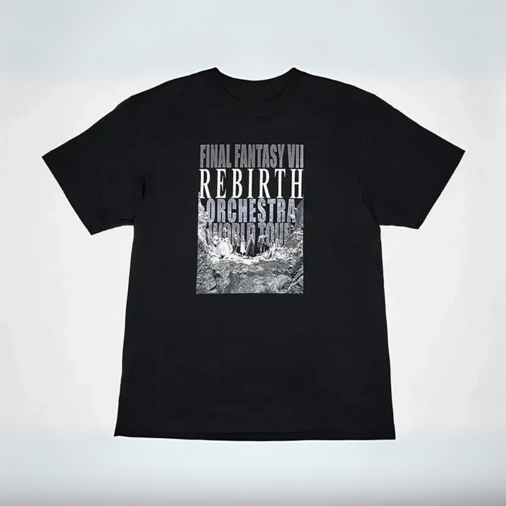 Final Fantasy VII Rebirth Orchestra World Tour T-shirt (One Size)