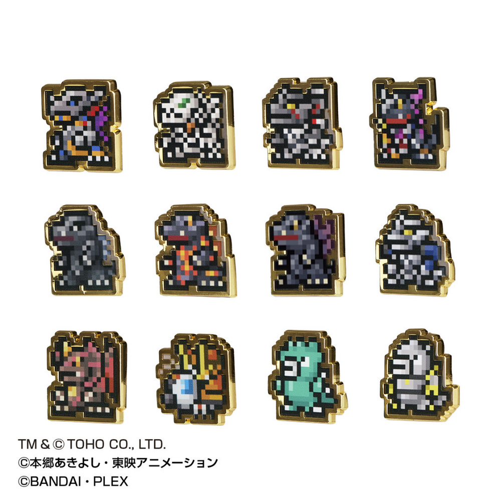 Digimon - Godzilla vs. Digital Monster - Dot Pin Set