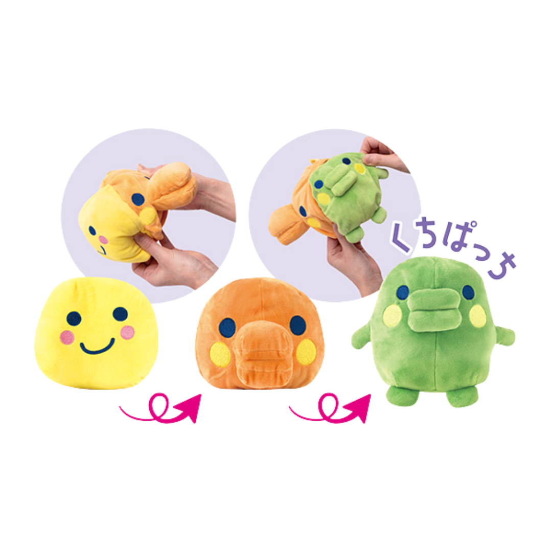 Tamagotchi 3-way Plush (Mametchi / Kuchipatchi / Mimitchi / Hashizotchi)