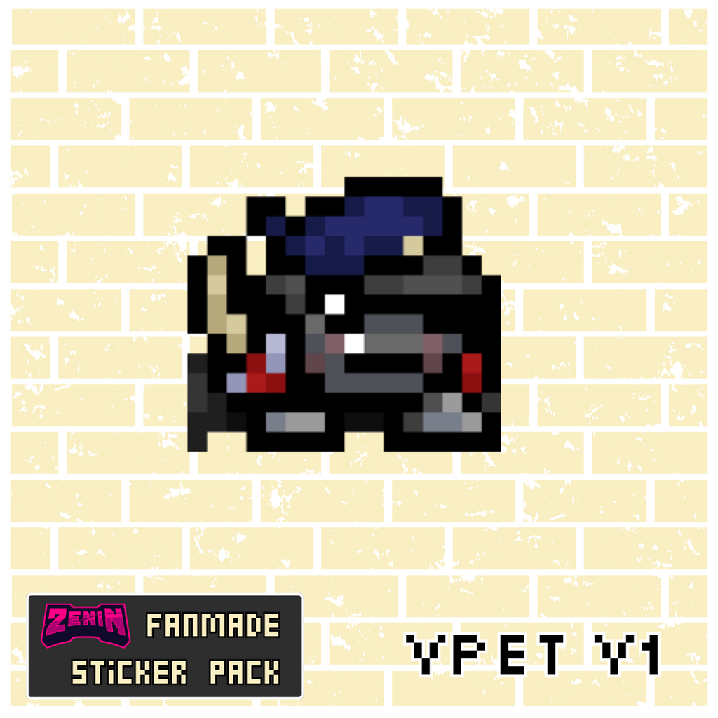 ZeninTCG - Fan-made- Mini Pixel Sticker Pack (Vpet V1)