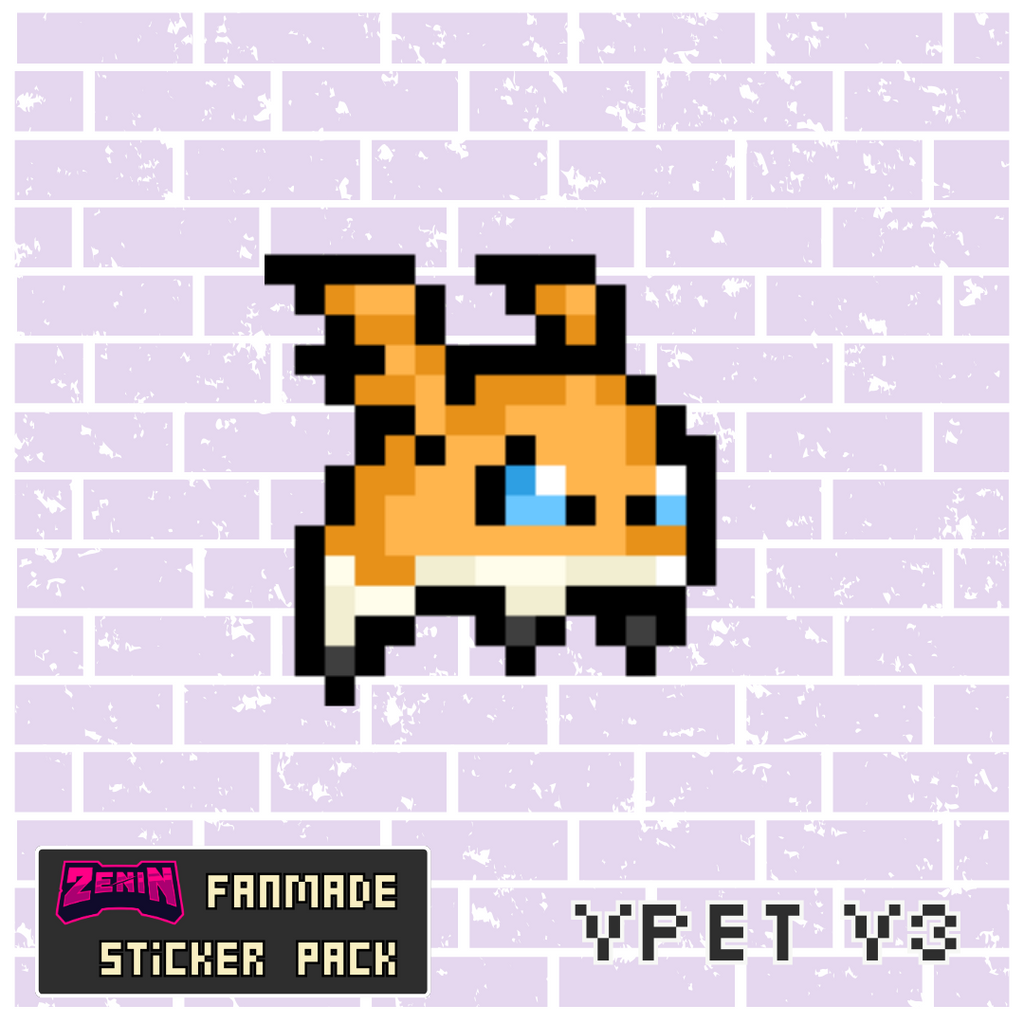 ZeninTCG - Fan-made- Mini Pixel Sticker Pack (Vpet V1)