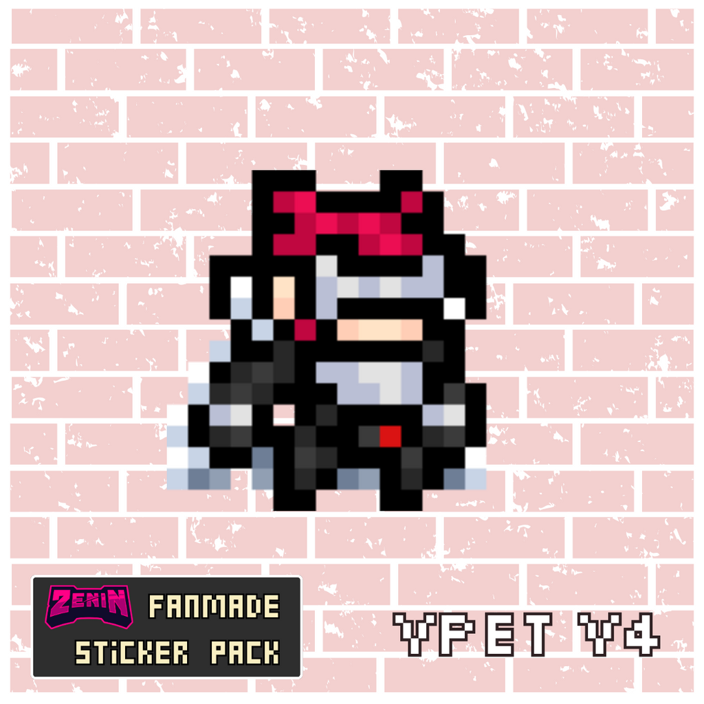 ZeninTCG - Fan-made- Mini Pixel Sticker Pack (Vpet V1)