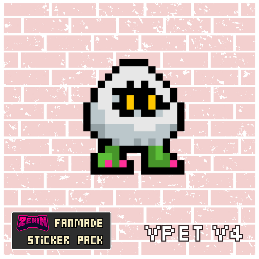 ZeninTCG - Fan-made- Mini Pixel Sticker Pack (Vpet V1)