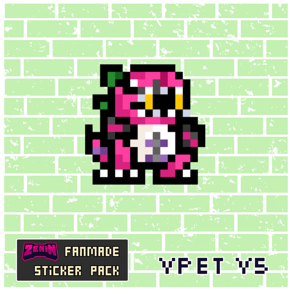 ZeninTCG - Fan-made- Mini Pixel Sticker Pack (Vpet V1)